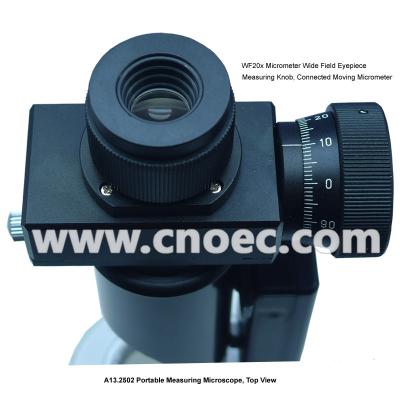 China 20x  Micrometer Eyepiece  Portable Measuring MicroscopeA13.2502 for sale