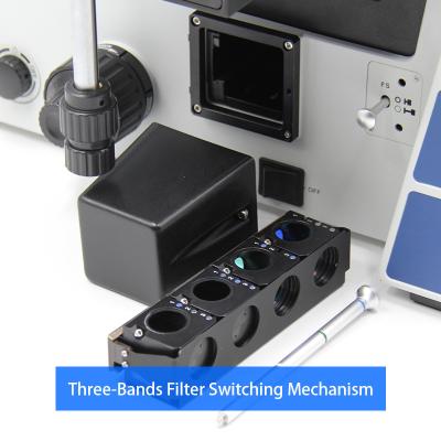 Cina Semi Apo OPTO EDU Inverted Fluorescence Microscope del CE in vendita