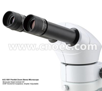 중국 입체 음향 광학적인 현미경 Parellel 급상승 입체 음향 0.8 - 8x, 0.8 - 6.4x A23.1001 판매용