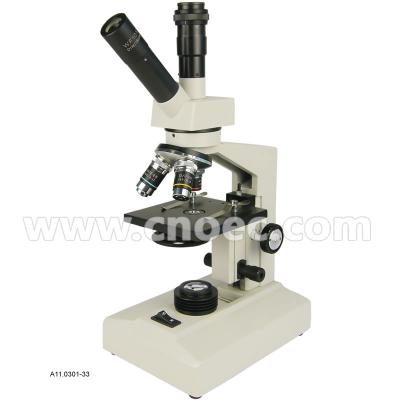 China Monocular Student Biological Microscope Monocular Microscopes A11.0301 for sale