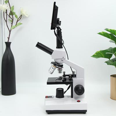 China Ocular portátil de calefacción del microscopio 40x H10x de Digitaces de la etapa en venta