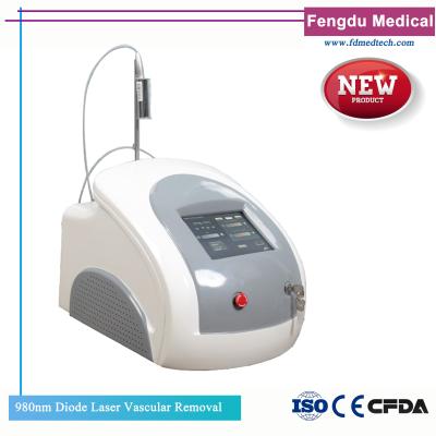 China Hot! White Medical 980nm Diode Laser Beauty Device for Vascular Removal for sale