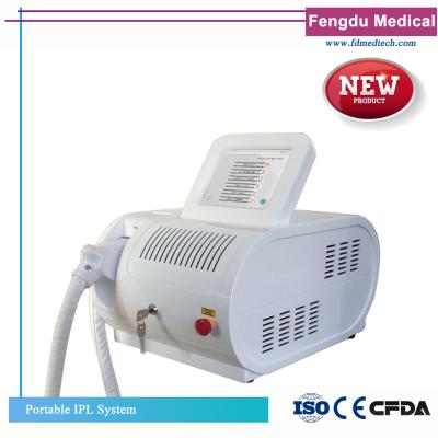 China Portable White Q Switch ND YAG Laser / Handheld YAG Tattoo Removal Mamchine for sale