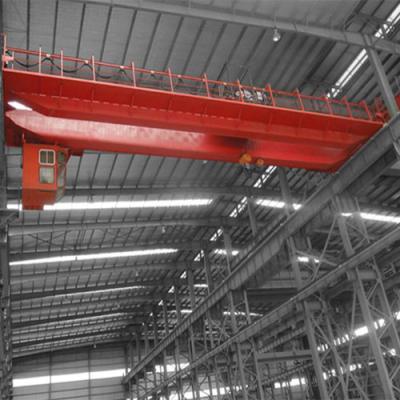 China Single Girder Overhead travelling crane 50t 16m LDA Industrial IP54 Protection for sale