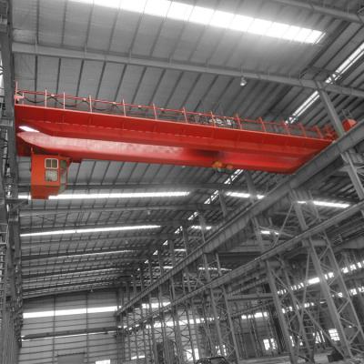 China 380V 50Hz Double Girder Overhead Crane / Double Hoist Overhead Crane for sale