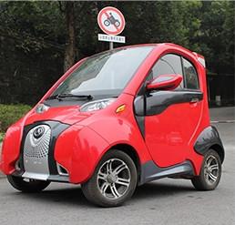 China wholesale China mini 3 wheel 4 seats 50km/h electric car for adults with EEC for sale