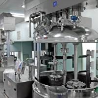 China 700L Vacuum Homogenizer Toothpaste Making Machine For Aloe Toothpaste for sale