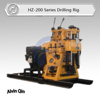 China Hydraulic drill machine HZ-200YY drill for water wells and core for sale