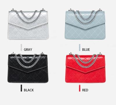 China GBKB-0039,wholesale pu single shoulder lady crossbody chain small square bag for sale