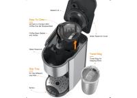 China GM3000BE Automatic 1 Cup - 2 Cup Coffee Makers Stainless Steel Programmable for sale