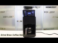 Electrical Grind Brew Coffee Makers Machine 850W Easy Cleaning For Household