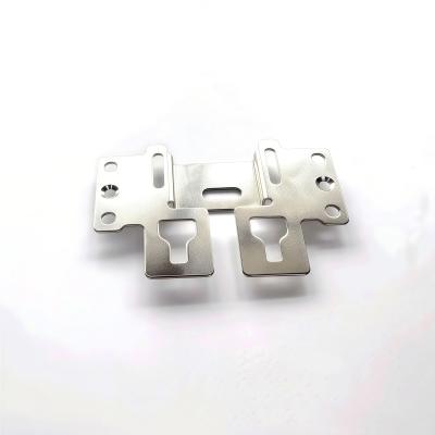 China Stainless Steel Stamped Bent Mounting Bracket with for Industrial Assembly and Installation for sale