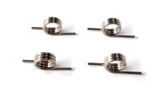 Custom Helical Torsion Spring with Legs 304 Stainless Steel 3 Coils 1.2mm Wire Diameter