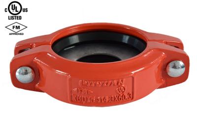 China Grooved Pipe Fittings Flexible Reducing Coulping for sale