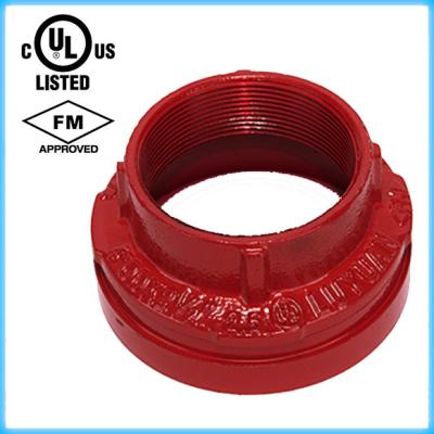 China Ductile Iron Pipe Fittings Threaded  Reducer  with FM UL for sale