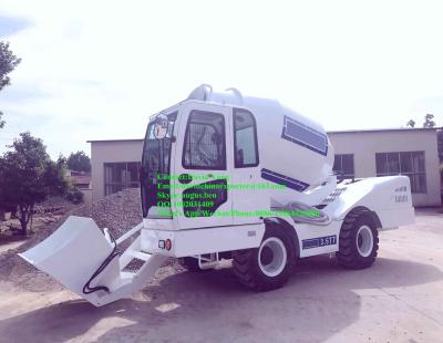 China mobile self loading concrete mixer with Cummins engine self-loading concrete mixer truck for sale for sale