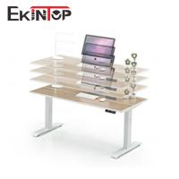 China Motorized Office Ergonomic Table , Office Desk Adjustable Height Multipurpose for sale