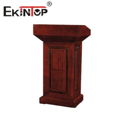 中国 Standing Podium Leader'S Podium Conference Room Podium Hotel Welcome Platform 販売のため