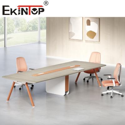 Tabelle di conferenza di legno su ordinazione moderne per le forniture di ufficio di riunione della stanza