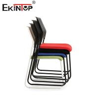 China Collaborative Learning Linked Training Chair Built In Desk For Teamwork for sale