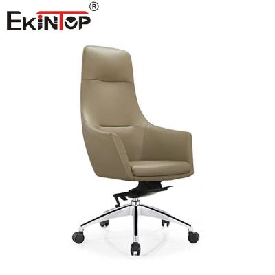 China Sustainable Design Eco-friendly Leather Office Chairs for a Greener Workspace en venta