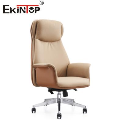 China Nachhaltiger Lederstuhl mit Kopfstütze mit mehreren Funktionen zu verkaufen