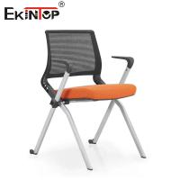 China Lightweight Plastic Training Chair With Metal Frame Stackable for sale