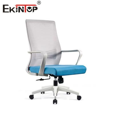 中国 Mid Back Mesh Office Chair With Armrests Nylon Base Self Assemble 販売のため