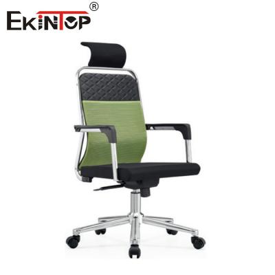 Chine Chaises d'ordinateur à dos en treillis avec accoudoir réglable en hauteur à vendre