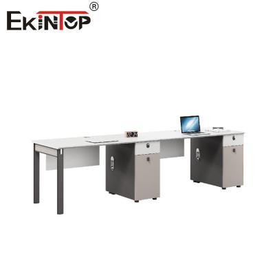 China Modular Contemporary-Style Multi-Seat Office Workstation With Privacy Screens for sale