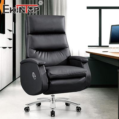 China Swivel Leather Chair Ergonomic Executive Office Furniture Commercial Office Chairs à venda