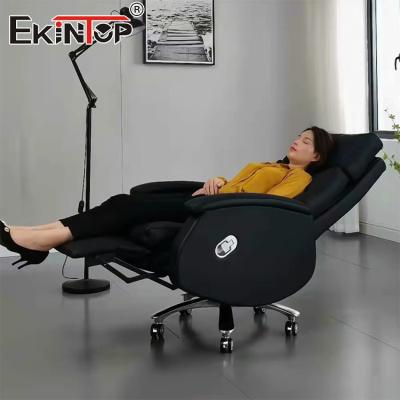 China Factory Direct High-Back Leather Chair Height Adjustable Commercial Office Chairs à venda