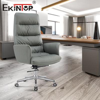 China Wholesale Price Leather Office Chair Modern Style Home Office Desk Chair for sale