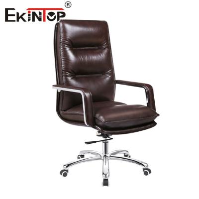 China Fabriek Hot Sale Manager stoel PU Lederen Baas Executive Lederen Stoel Kwaliteit kantoorstoelen Te koop