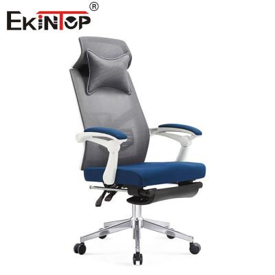 China Silla de oficina de espaldas altas giratorias de uso comercial en venta