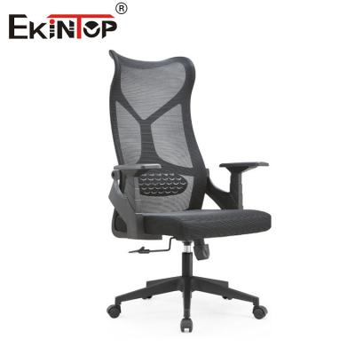 China Office Furniture High Back Executive Ergonomic Mesh Chair Fabric Office Chair for sale