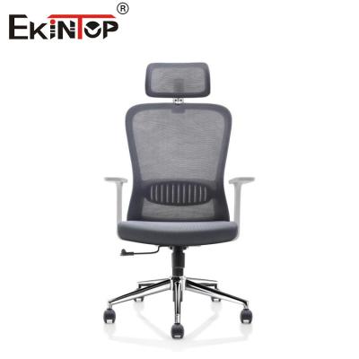 Китай Фабрика мебели 3D Подлокотник рук Исполнительный менеджер Эргономический стул Ткань Офисный стул продается