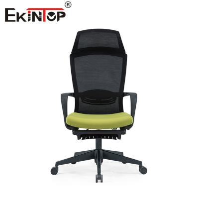 Китай Верхняя спина Эргономическая регулируемая подложка рук Rolling Guest Mesh Прочный офисный стул продается