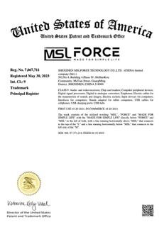 MSL FORCE MADE FOR SIMPLE LIFE9737121452028530-2029530