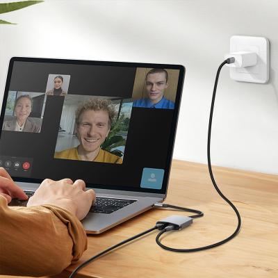 China Adaptador de red USB C 3.2 Gen1 con divisor y cargador PD 100W en venta