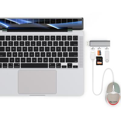 中国 USB C 3.2 Gen 2 USBハブ、2 in 1 USB 3.0カードリーダー付き 販売のため