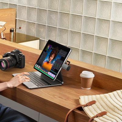 China USB C Memory SD And MicroSD Card Reader For USB C Devices for sale