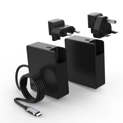 China Multiport Charger With USB C Extension Cable 2 Meters 100W USB C PD Desktop Charger for sale