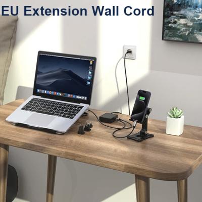 China Multiport Charger With USB C Extension Cable 2 Meters 100W USB C PD Desktop Charger for sale