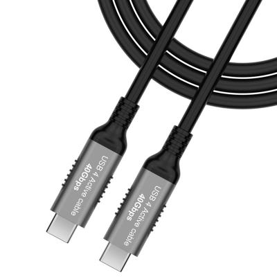 China Aktives USB 4 Kabel für USB-C Videoübertragung ohne Verzögerung zu verkaufen