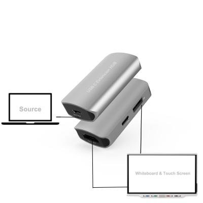 China 60hz Female USB C MultiPort Adapter HUB For TouchScreen Or Whiteboards for sale