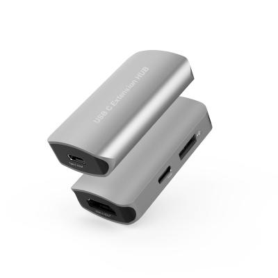 China 60hz Female USB C MultiPort Adapter HUB For TouchScreen Or Whiteboards for sale