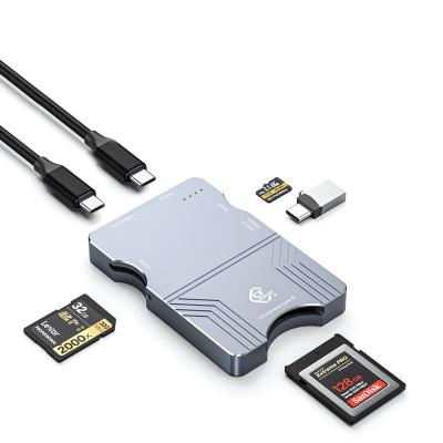 중국 CFexpress TYPE B 및 XQD 카드 리더기 USB 3.0 - TYPE C SD TF 카드 판매용