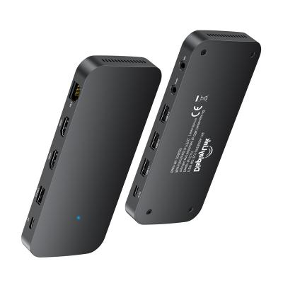 China Display Link 6050 Dockingstation mit Dual 4K HDMI Video für externe Bildschirme und 10G Daten zu verkaufen