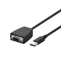 China USB To Serial RS-232 Female Cable Adapter with COM Retention And Compatible with various operating systems for sale
